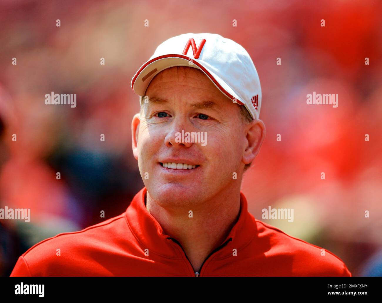 FILE - In this April 11, 2015 file photo, Nebraska Athletic Director ...