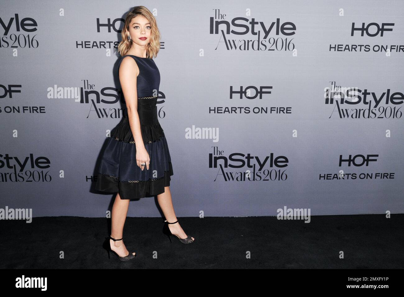Sarah Hyland attends the 2nd Annual InStyle Awards at The Getty Center ...