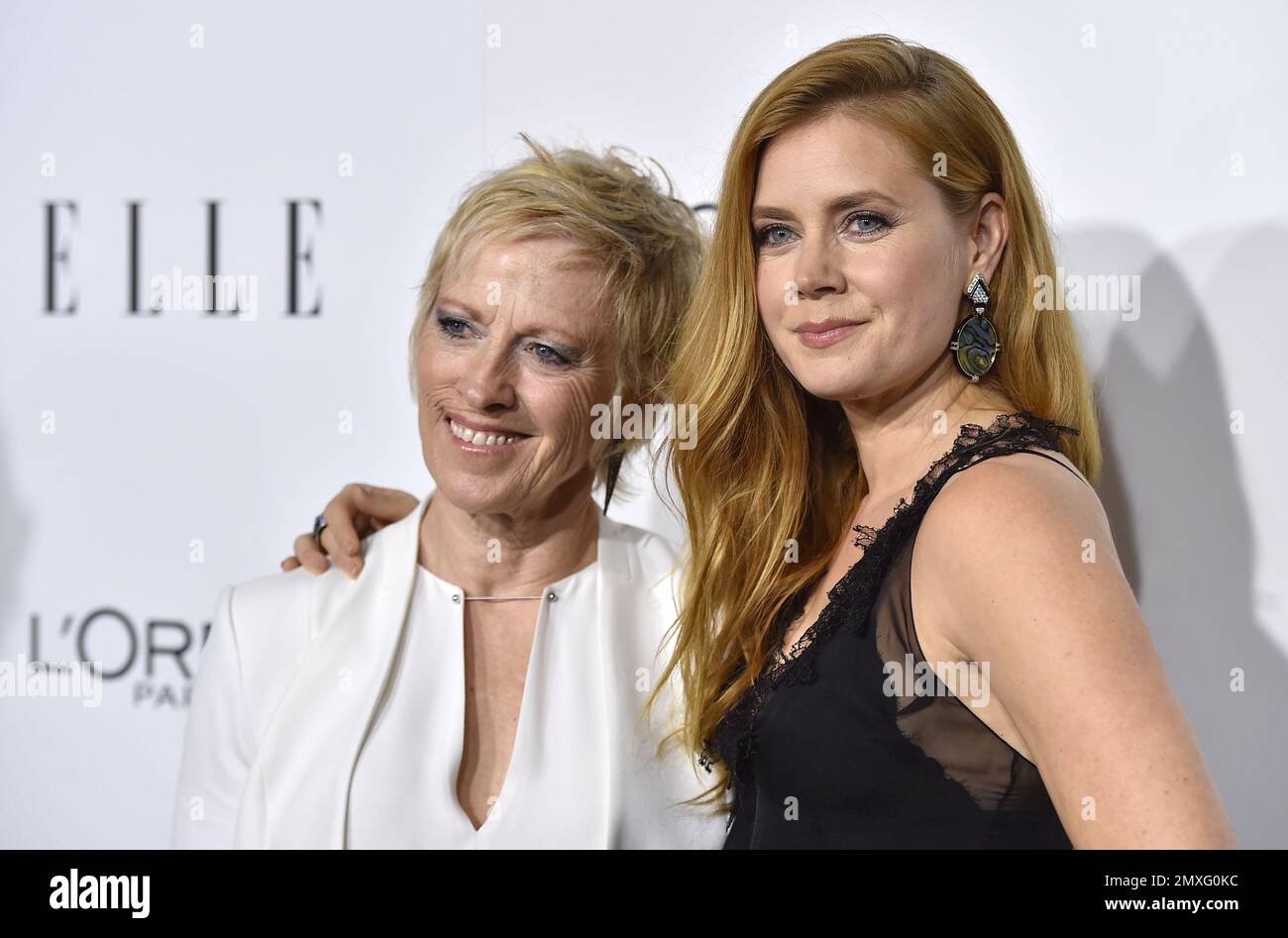 Amy Adams, right, and her mother Kathryn Adams arrive at the 23rd ...