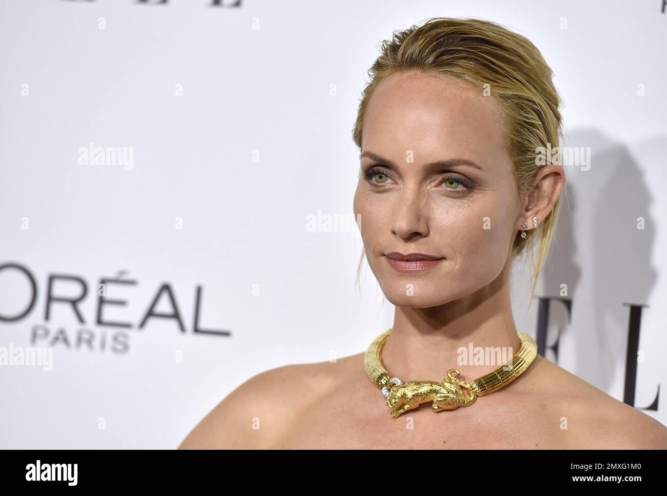 Amber Valletta arrives at the 23rd annual ELLE Women in Hollywood ...
