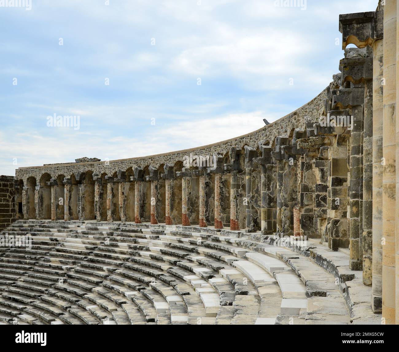 Aspendos Ancient City - Antalya - TURKEY Stock Photo - Alamy