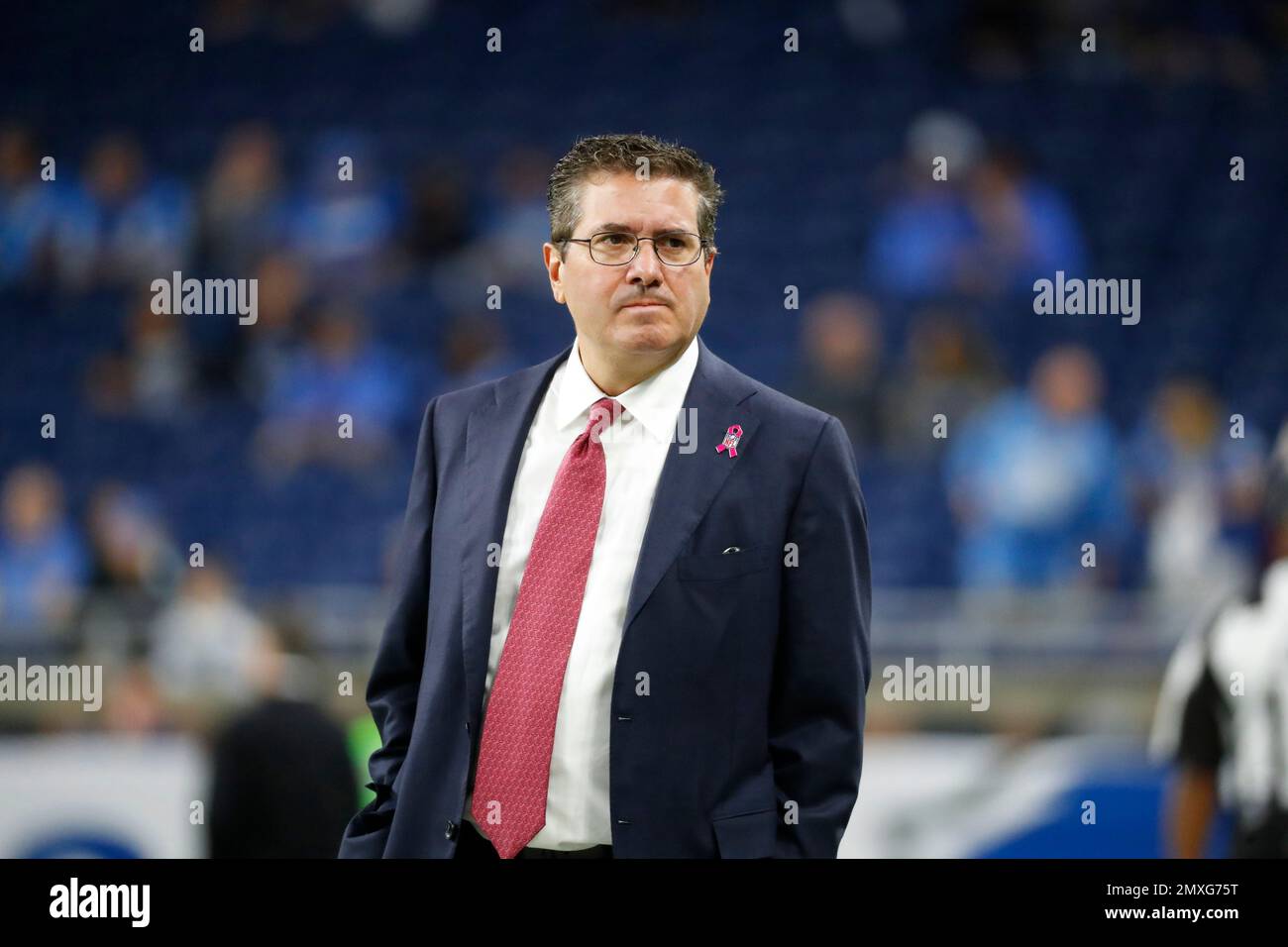 Washington Redskins owner Daniel Snyder watches before an NFL football ...