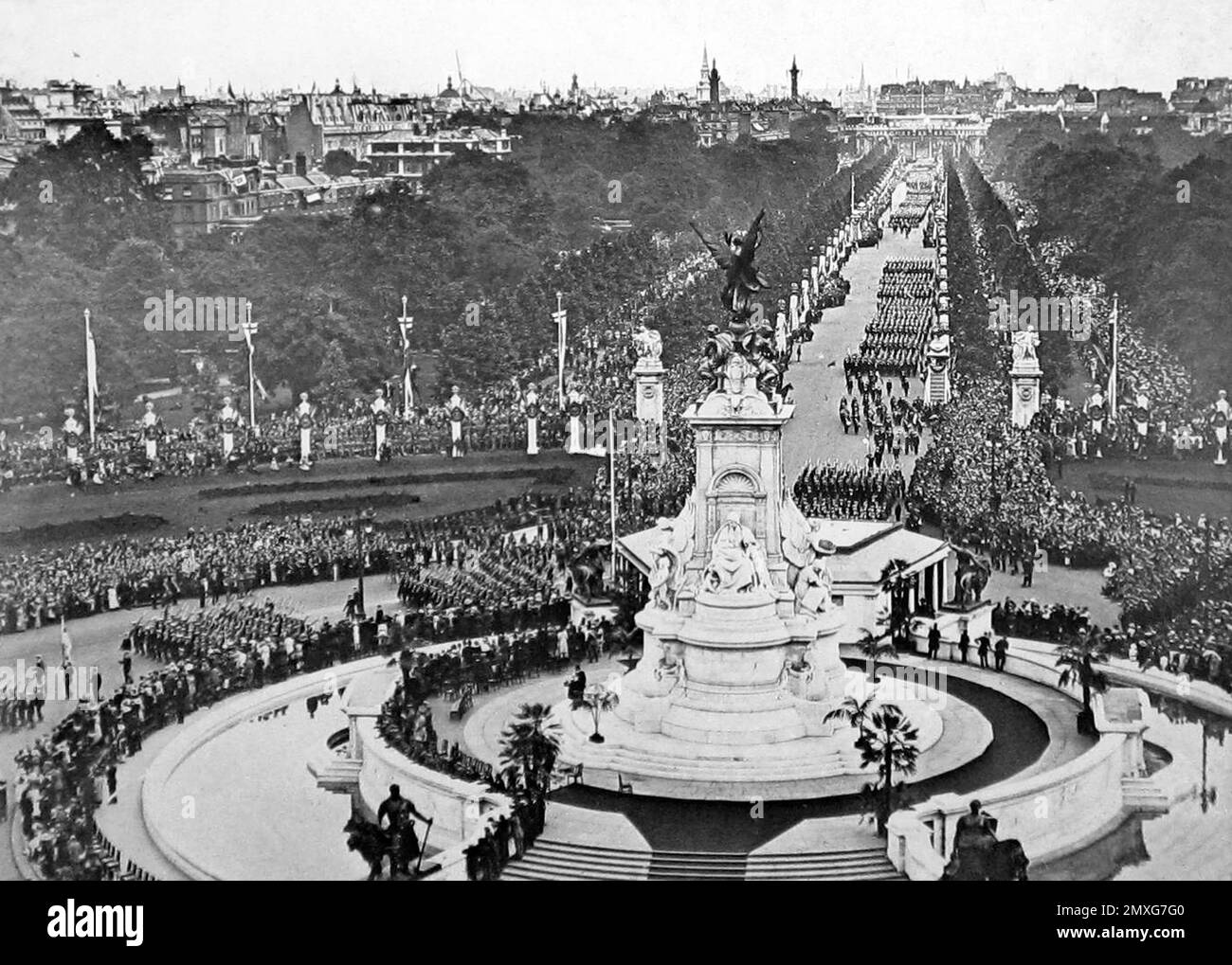 Victory Parade, The Mall, London, 19th July 1919 Stock Photo - Alamy