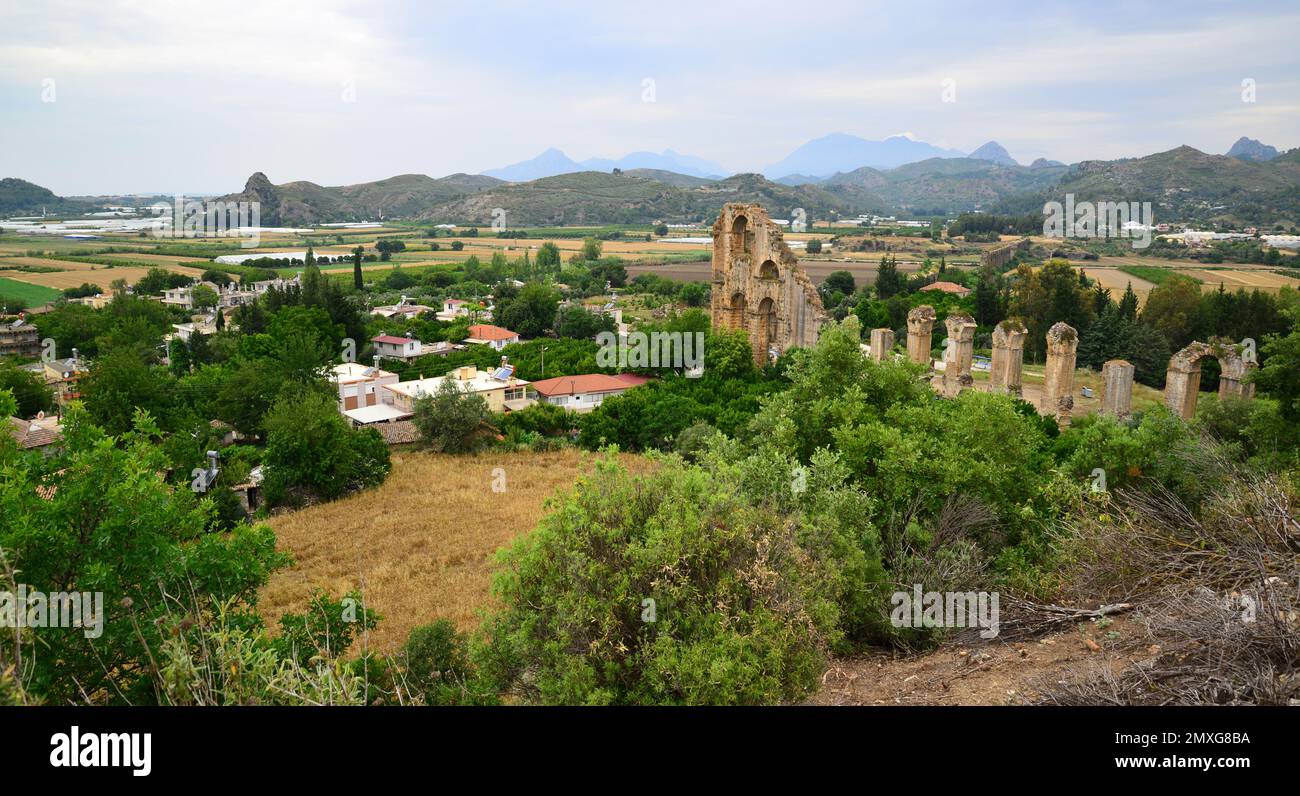 Aspendos Ancient City - Antalya - TURKEY Stock Photo - Alamy