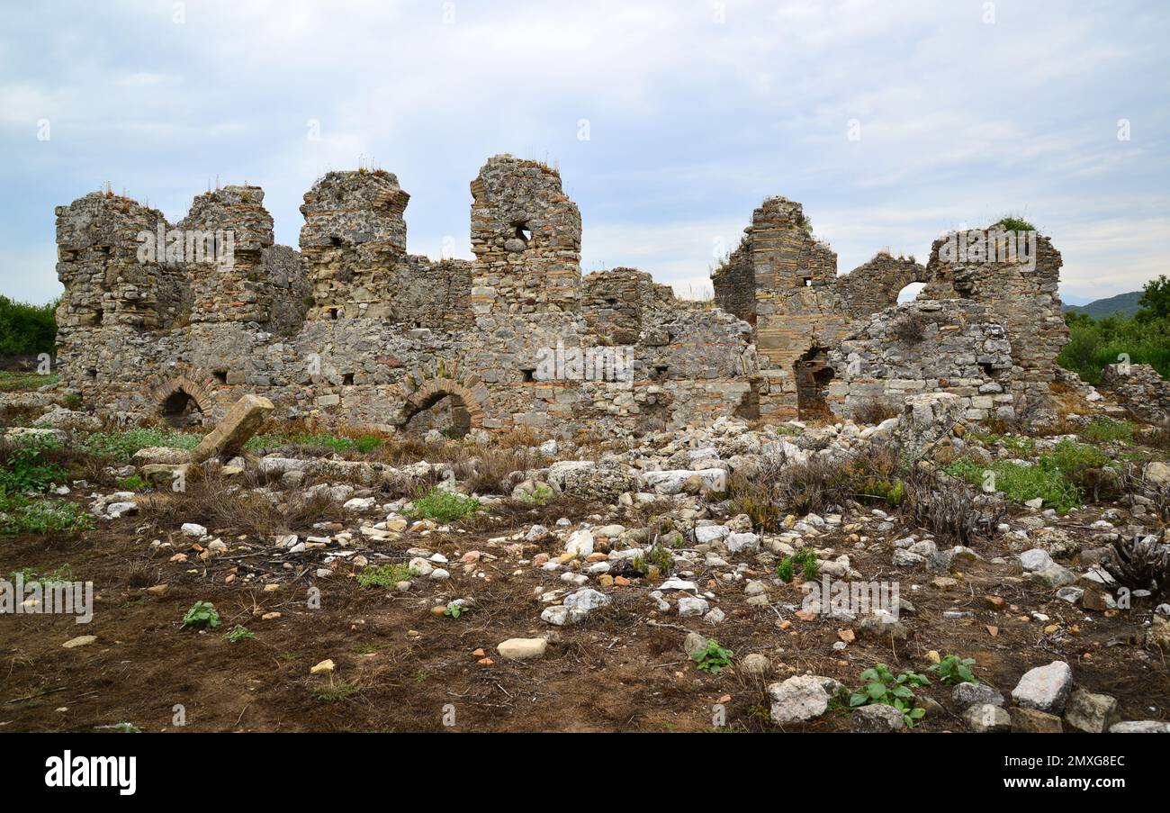 Aspendos Ancient City - Antalya - TURKEY Stock Photo - Alamy