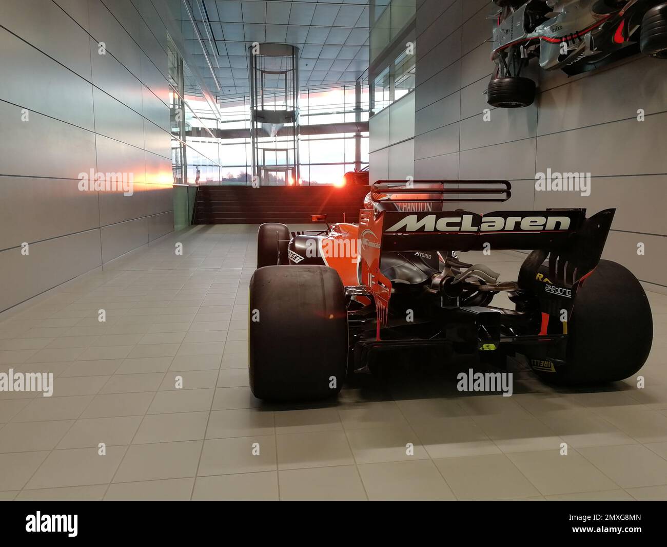 The Mclaren Technology Centre in Woking Stock Photo - Alamy