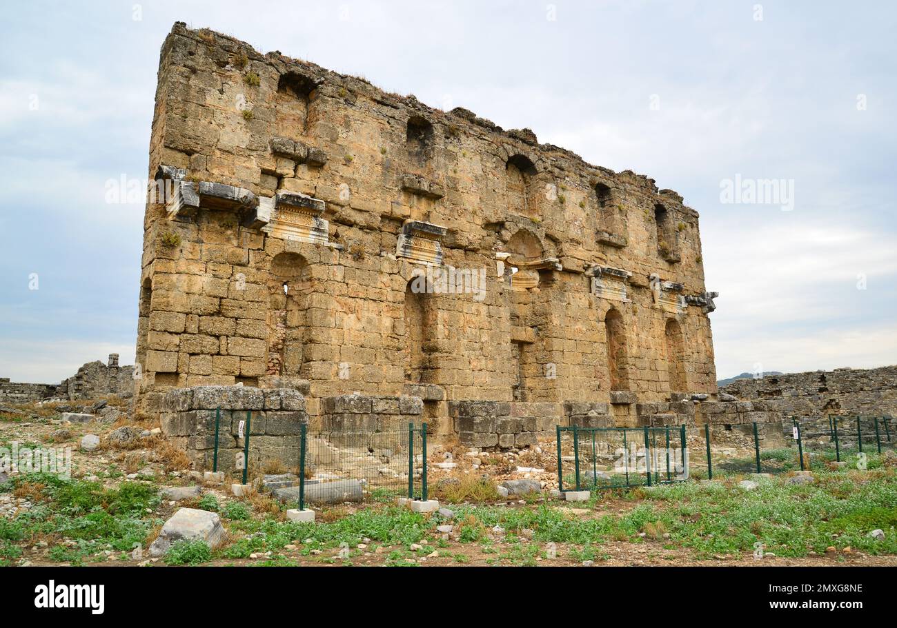 Aspendos Ancient City - Antalya - TURKEY Stock Photo - Alamy