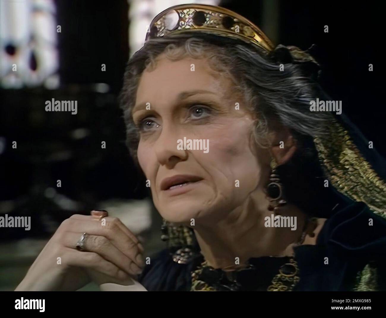 London.UK. Sian Phillips (as Livia) in a scene in (C) BBC TV series, I ...
