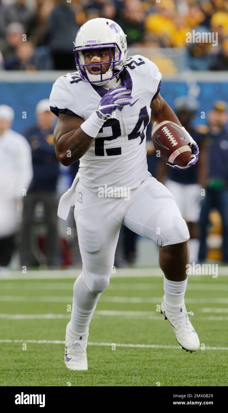 TCU running back Trevorris Johnson (24)during the first half/ second ...