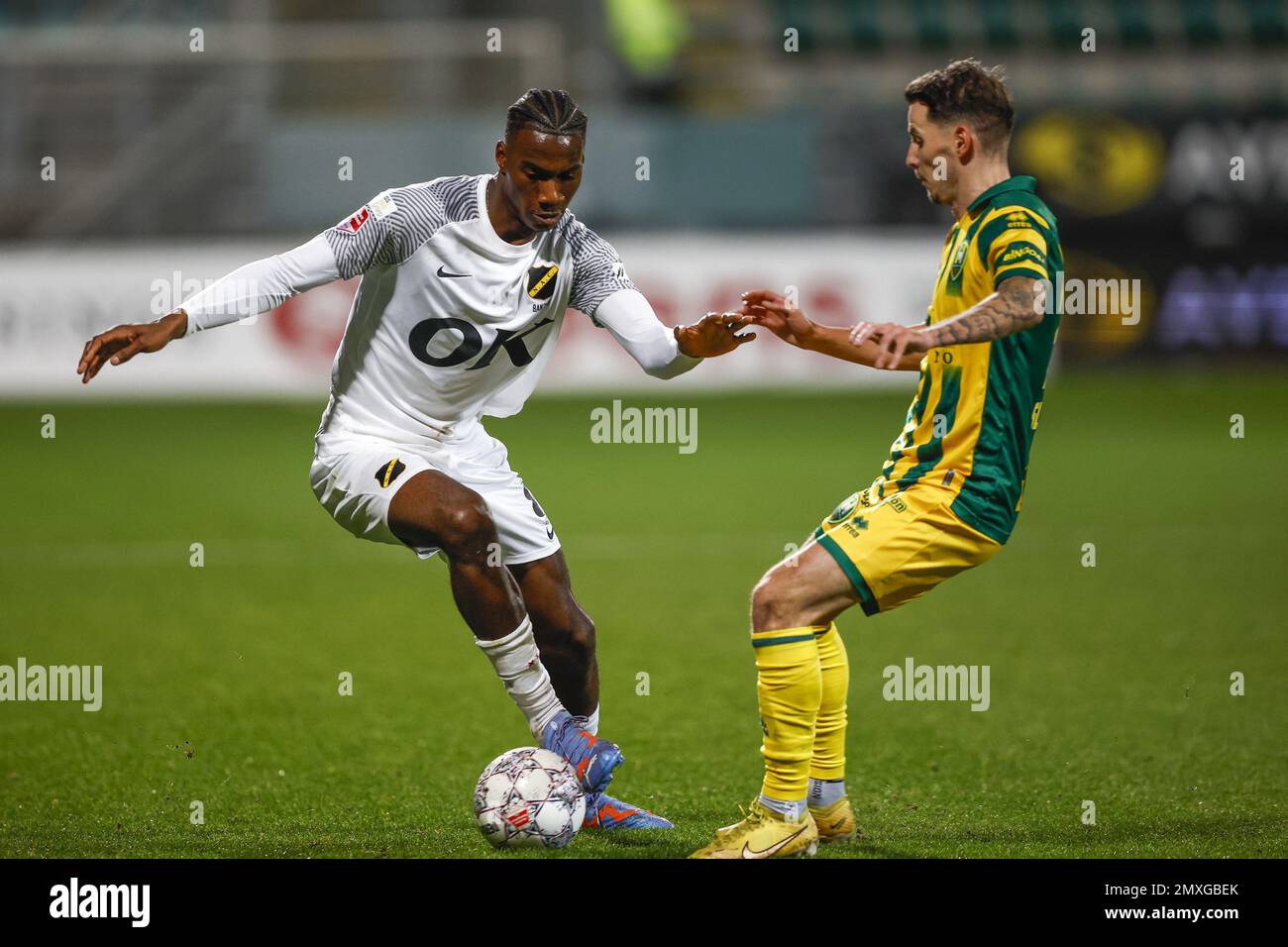 DEN HAAG , 03-02-2023 , Bingoal Stadion , Dutch football , Eredivisie ...
