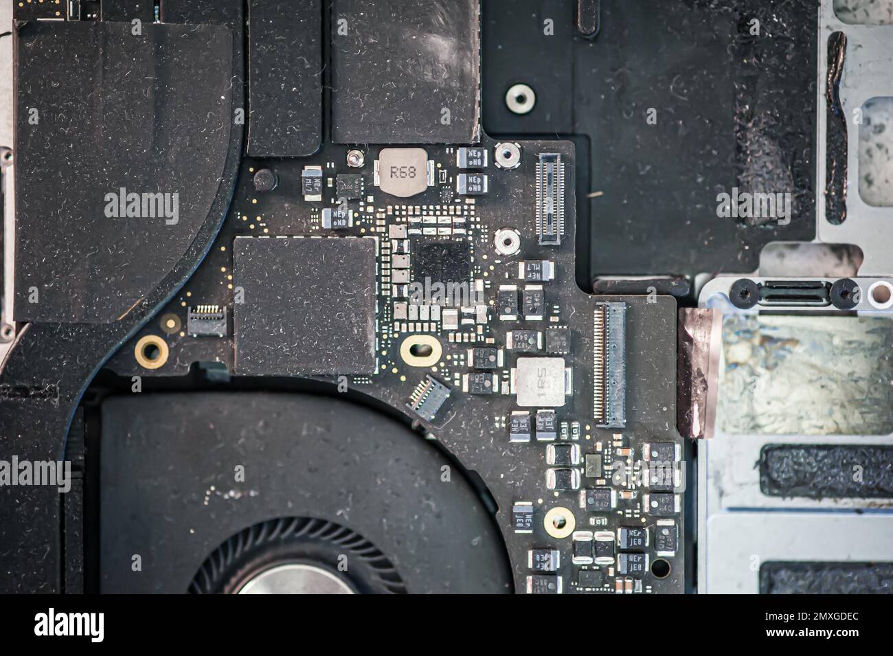 Computer board hardware motherboard microelectronics Server CPU chip ...