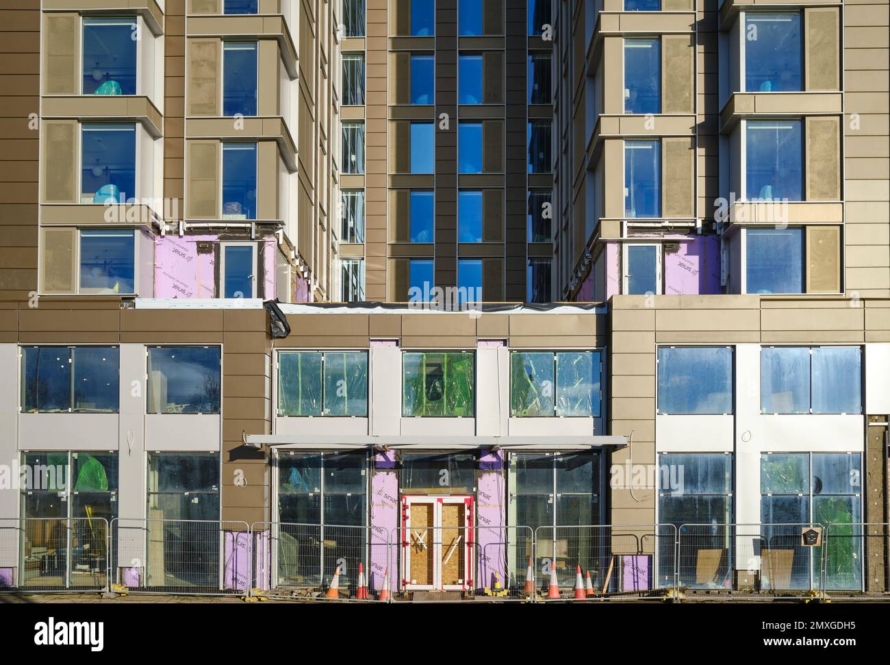 tall commercial building under construction Stock Photo - Alamy