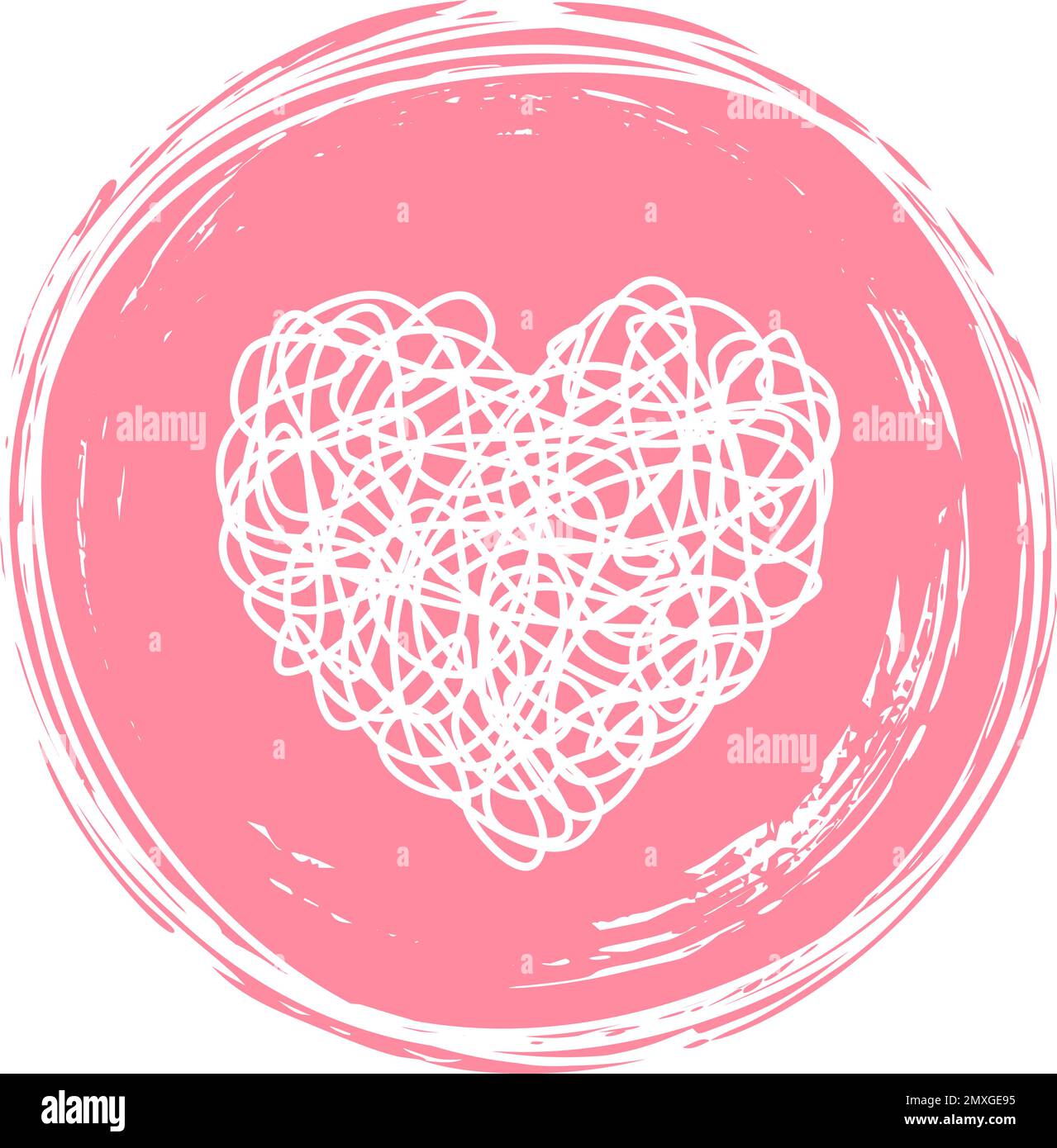Tangled in love Stock Vector Images - Alamy