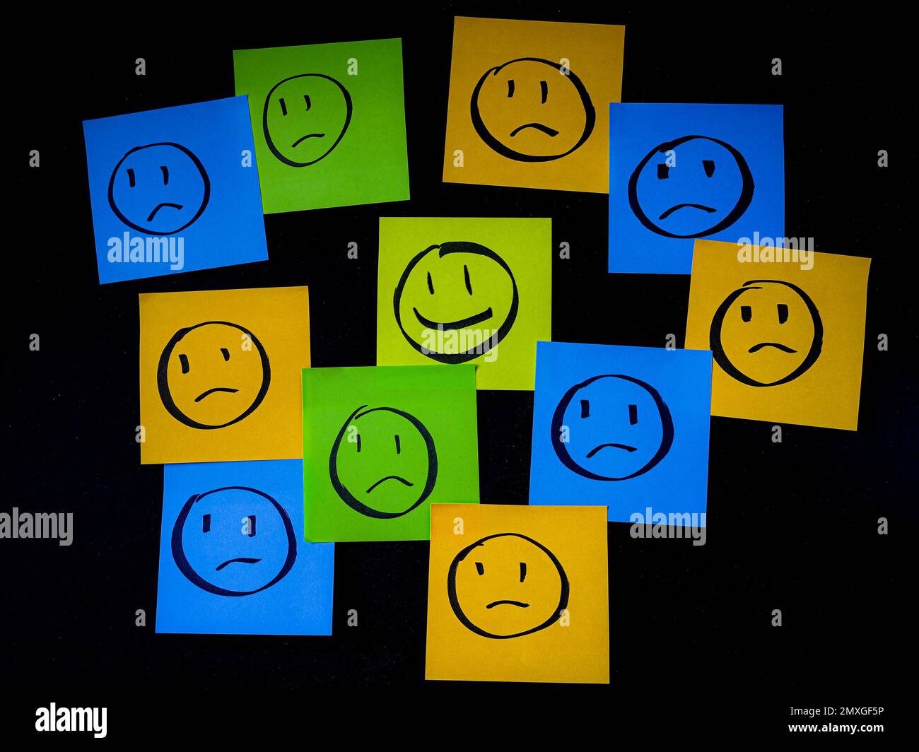 Happy and sad face hi-res stock photography and images - Alamy