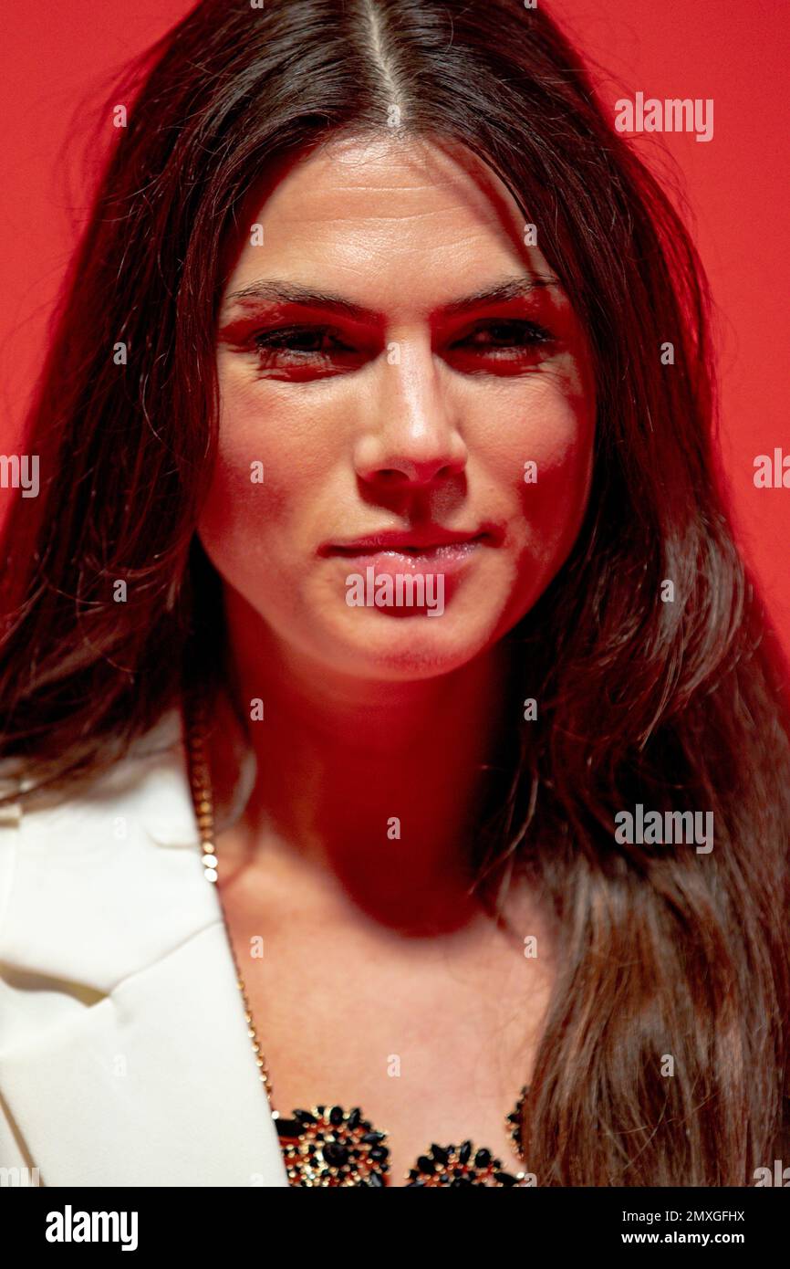 ROTTERDAM - Lisa Michels on the red carpet prior to the presentation of ...