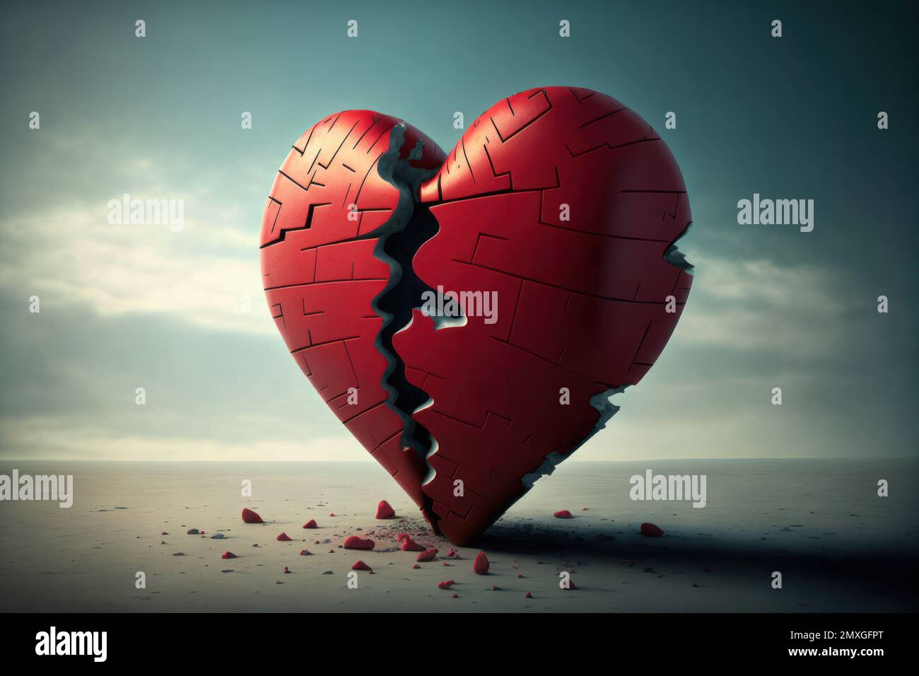 Generative ai broken hi-res stock photography and images - Alamy
