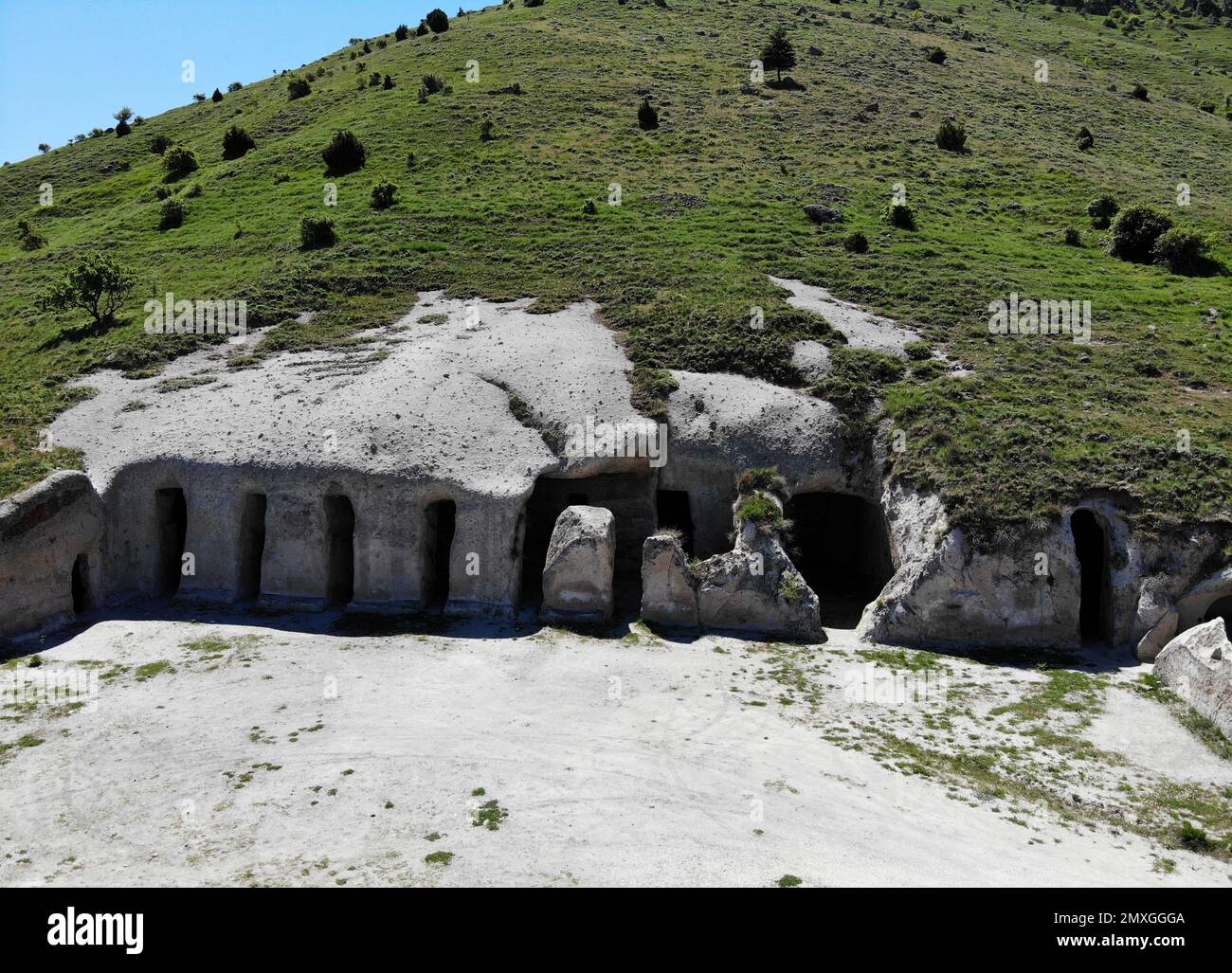 View tepe kermen mountain hi-res stock photography and images - Alamy