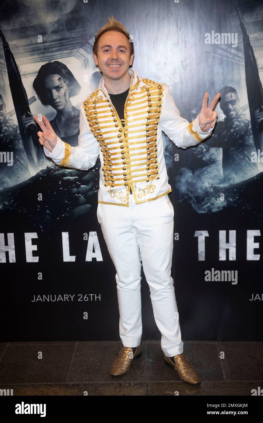 John Galea at the The Lair UK Premiere at Prince Charles Cinema in ...