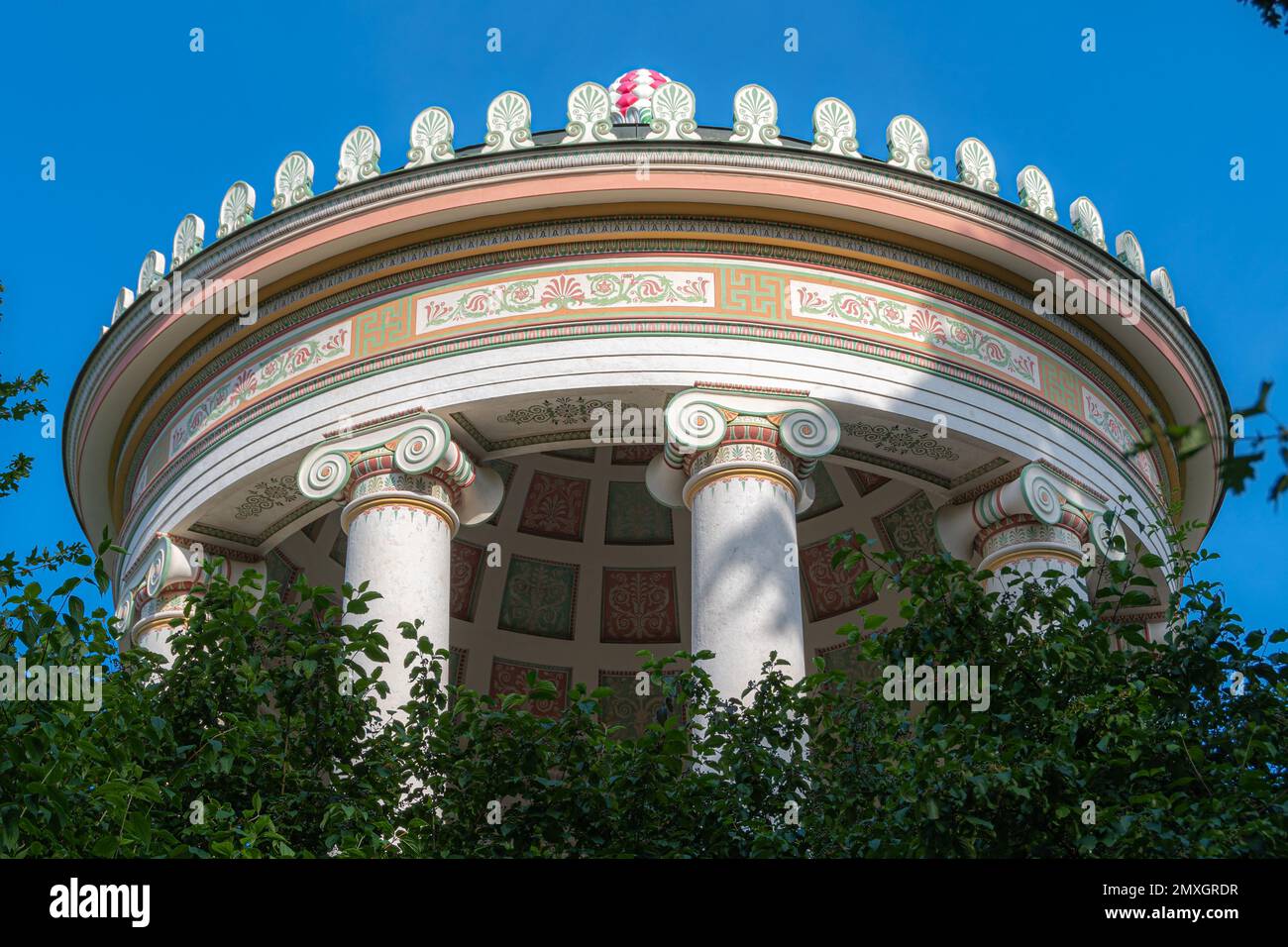 The round temple Monopteros is almost a landmark of Munich and offers a ...