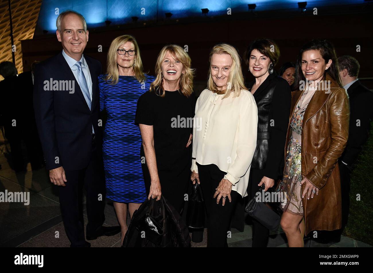 From left to right, Colburn School President and CEO Sel Kardan, event ...