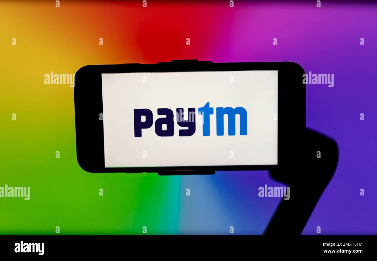 Paytm logo hi-res stock photography and images - Alamy