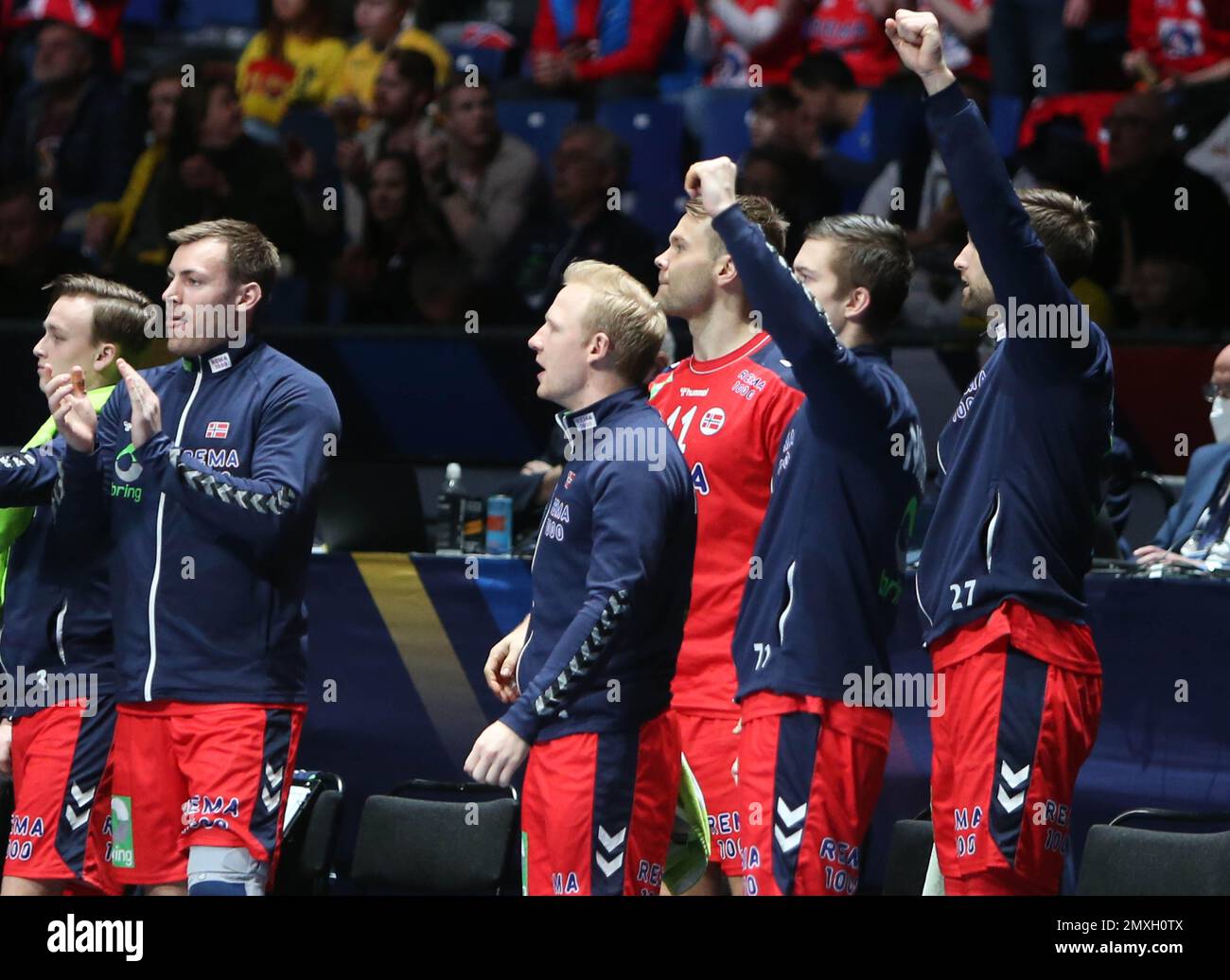 during the IHF Men's World Championship 2023, placement matches 5-8 ...