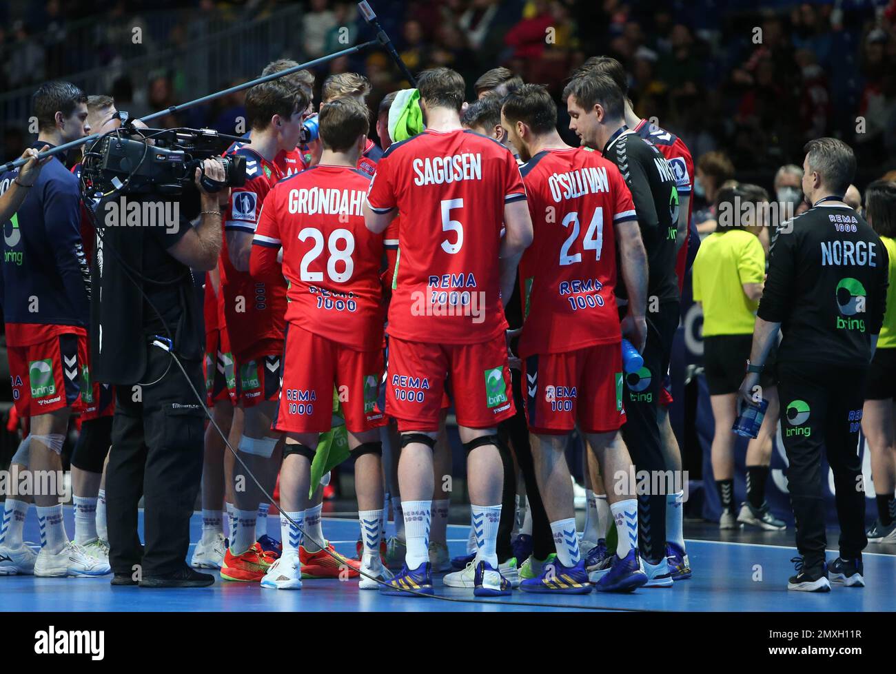 during the IHF Men's World Championship 2023, placement matches 5-8 ...