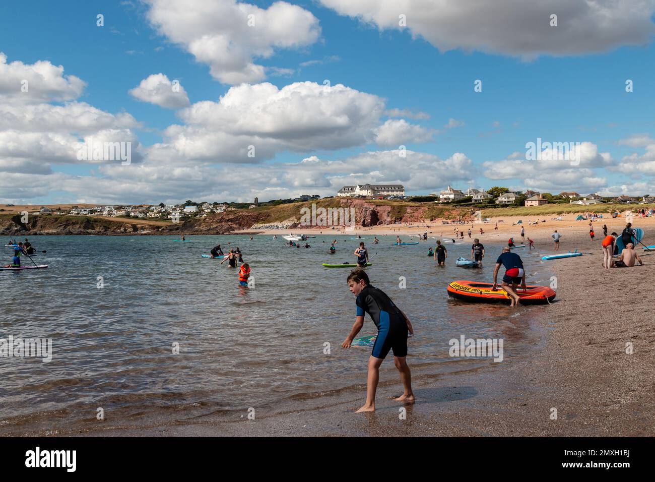 South Milton Sands is a popular beach in Devon. It is run by the ...