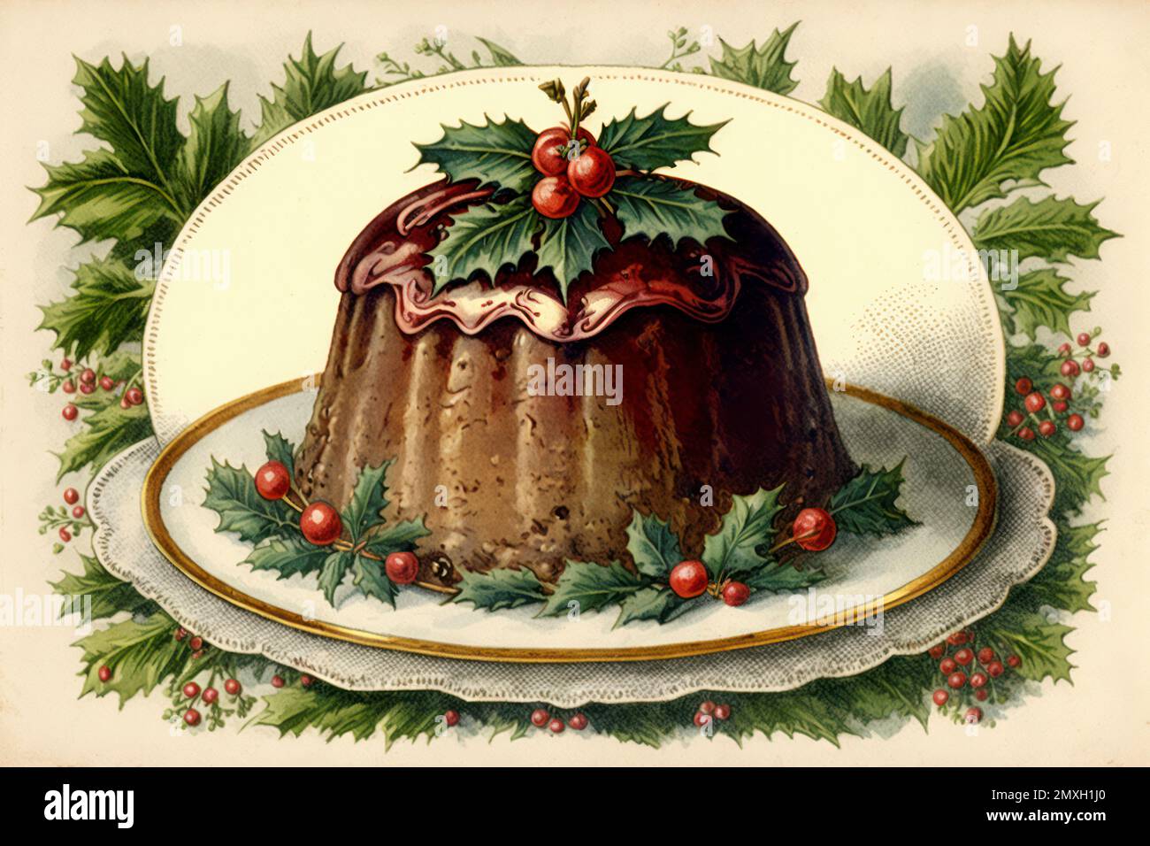 Seasonal puddings hi-res stock photography and images - Alamy