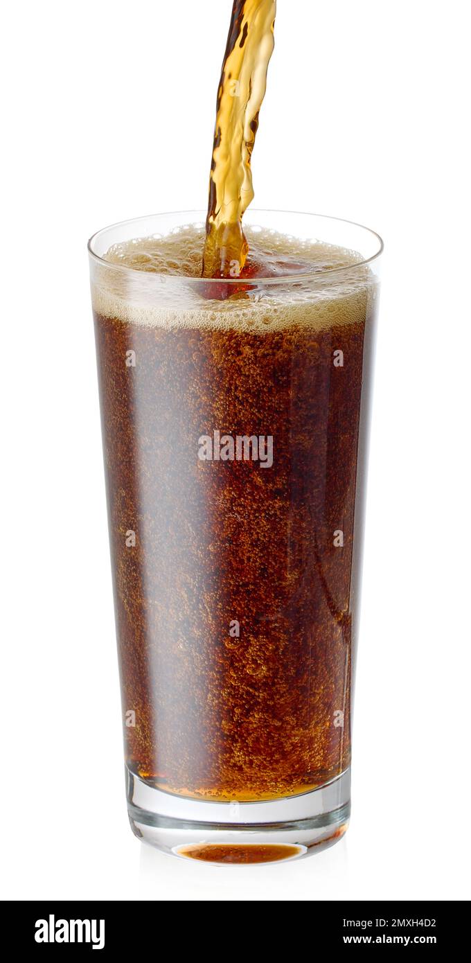 Fresh sparkling cola drink pouring hi-res stock photography and images ...