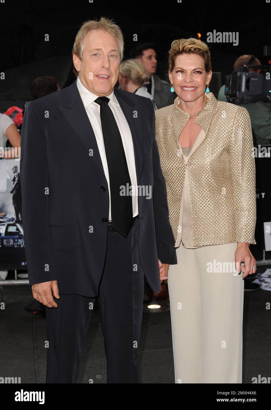 London. UK. Charles Roven and guest at the European premiere of the new ...