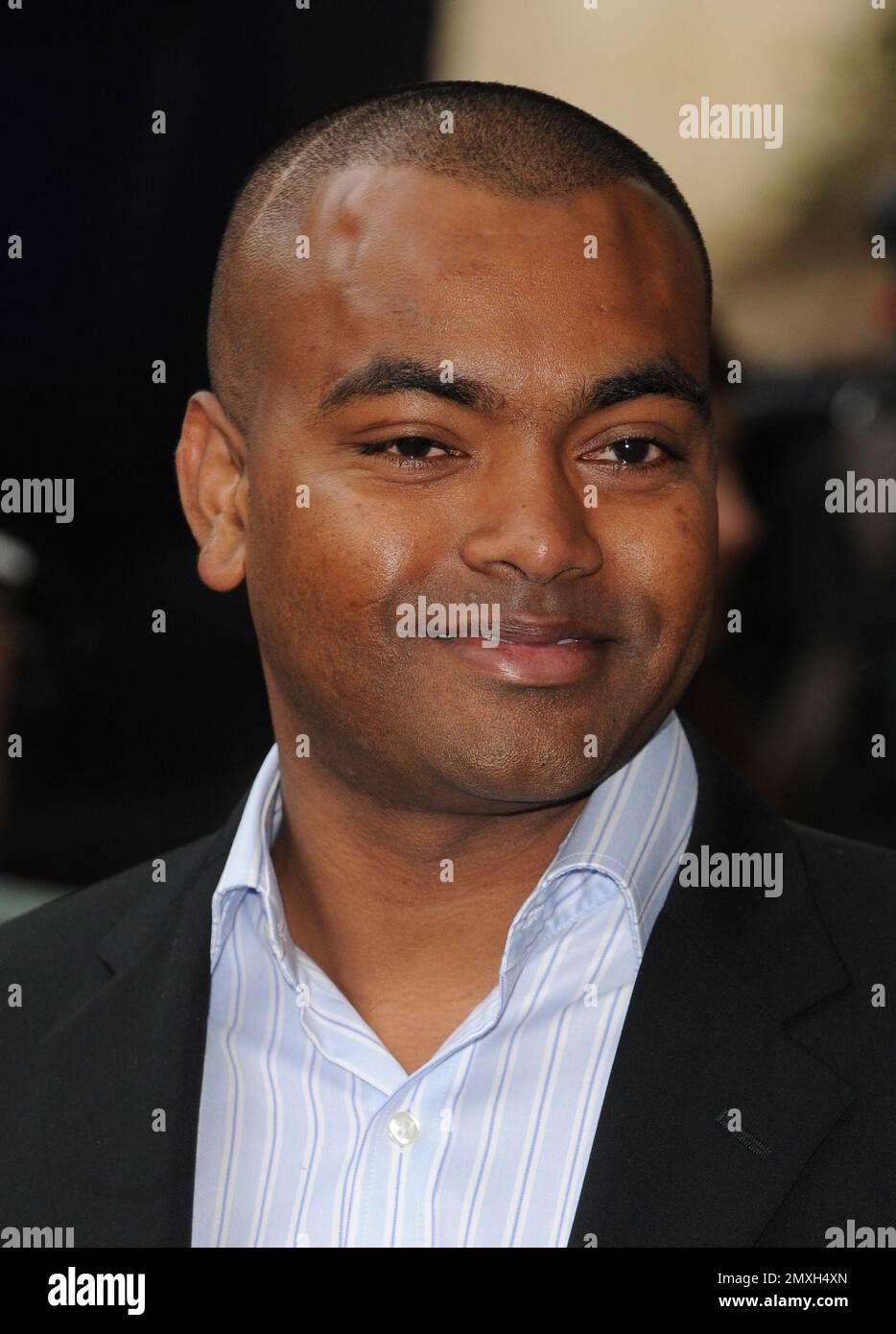 London. UK. Decorated British soldier Johnson Beharry at the European ...