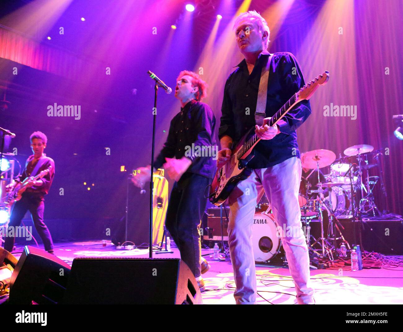 Andy Gill, Thomas McNeice, John "Gaoler" Sterry and Jonny Finnigan with ...