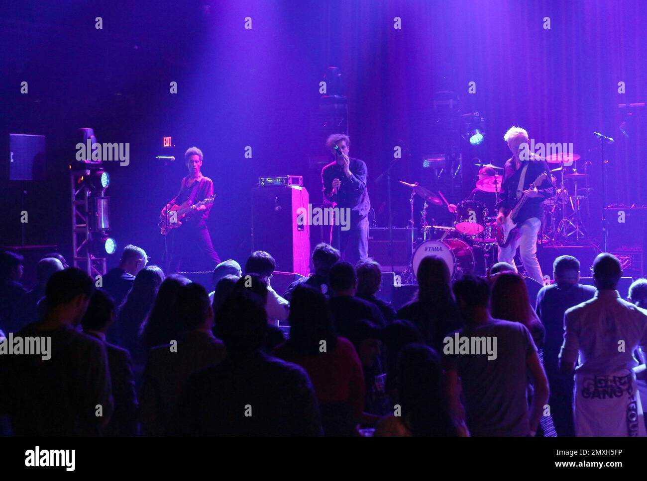 Andy Gill, Thomas McNeice, John "Gaoler" Sterry and Jonny Finnigan with ...
