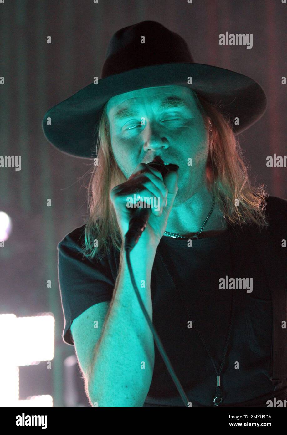 Todd Fink with The Faint performs as the opener for the Gang of Four at ...