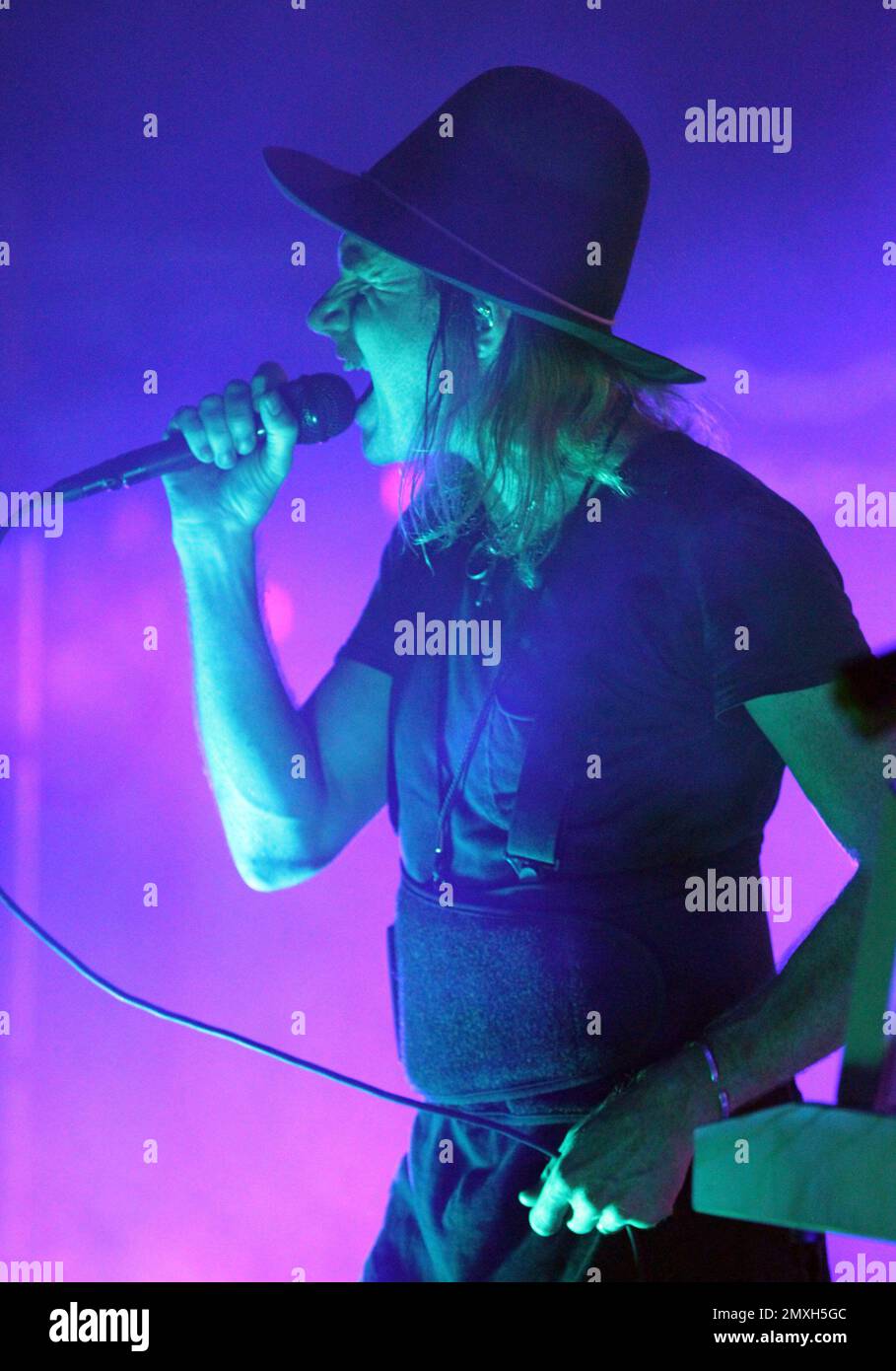 Todd Fink with The Faint performs as the opener for the Gang of Four at ...