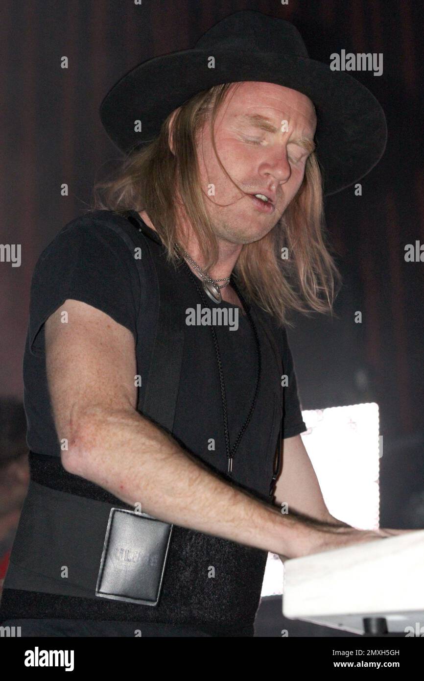 Todd Fink with The Faint performs as the opener for the Gang of Four at ...