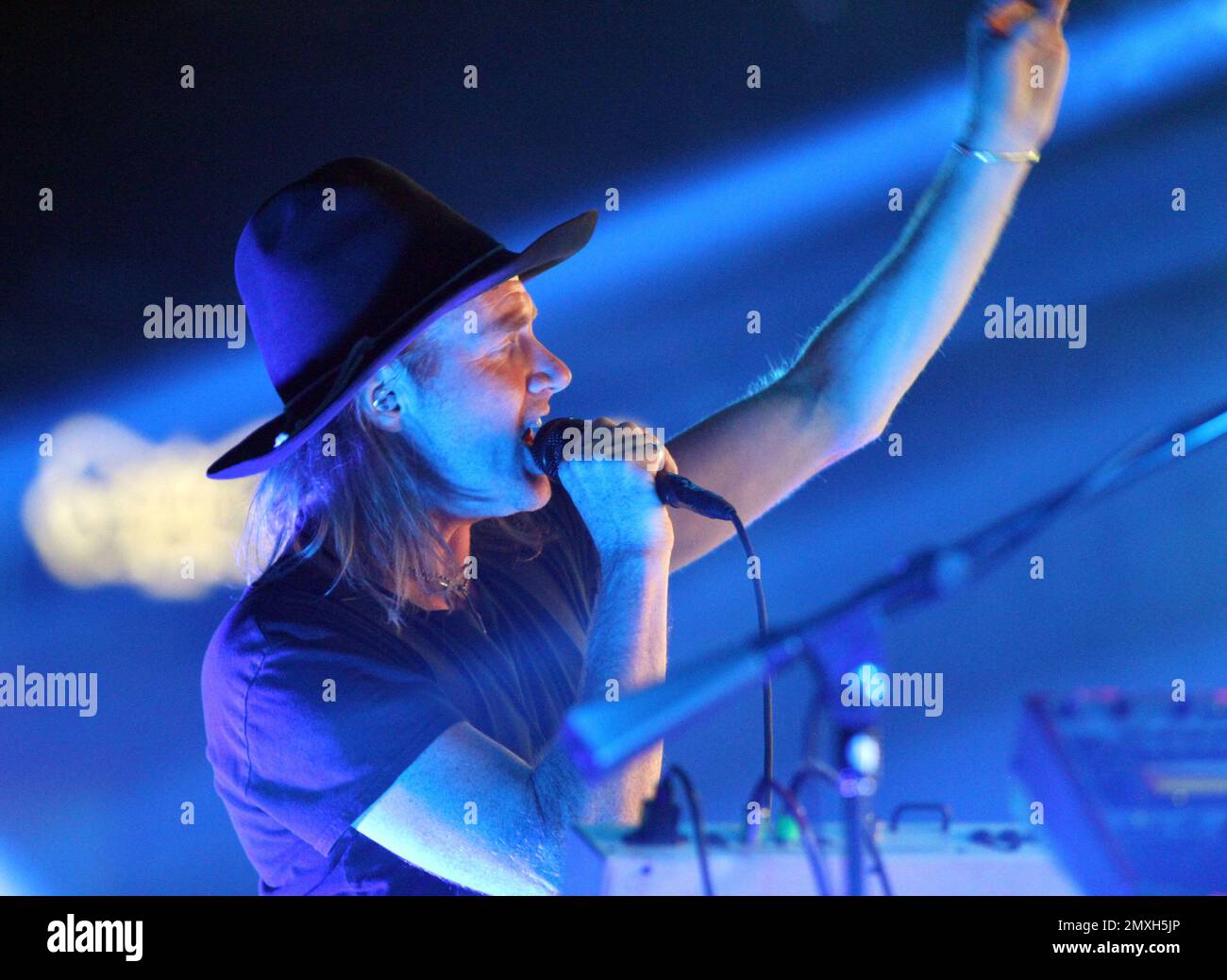 Todd Fink with The Faint performs as the opener for the Gang of Four at ...