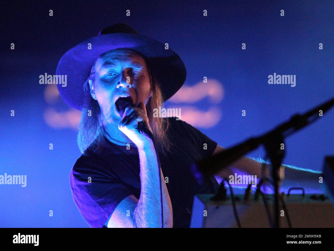 Todd Fink with The Faint performs as the opener for the Gang of Four at ...