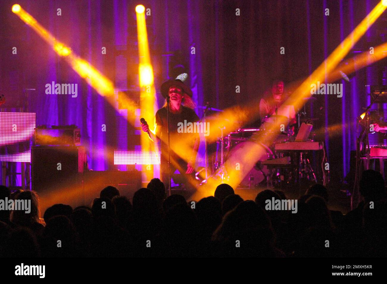 Todd Fink, Jacob Thiele, Dapose and Clark Baechle with The Faint ...