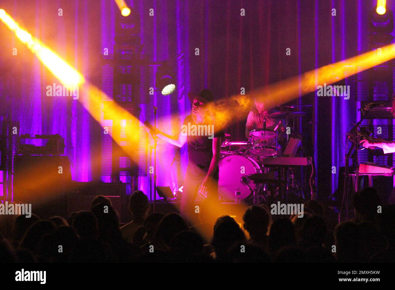 Todd Fink, Jacob Thiele, Dapose and Clark Baechle with The Faint ...