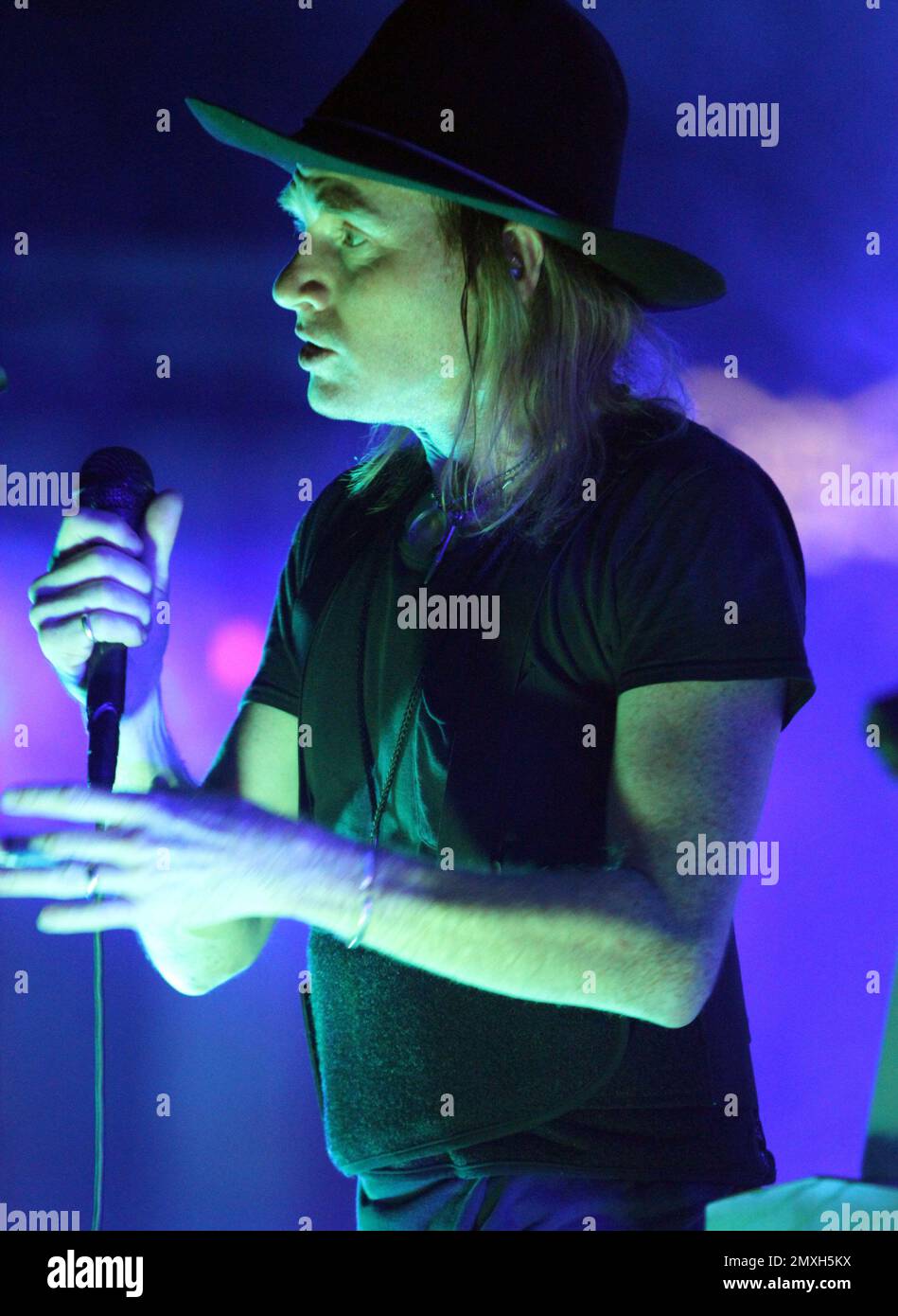 Todd Fink with The Faint performs as the opener for the Gang of Four at ...