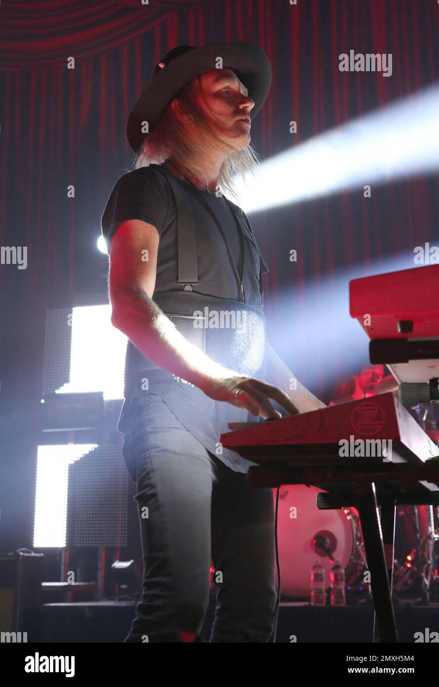 Todd Fink with The Faint performs as the opener for the Gang of Four at ...