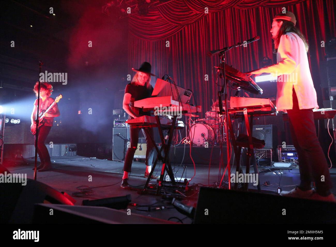 Todd Fink, Jacob Thiele, Dapose and Clark Baechle with The Faint ...
