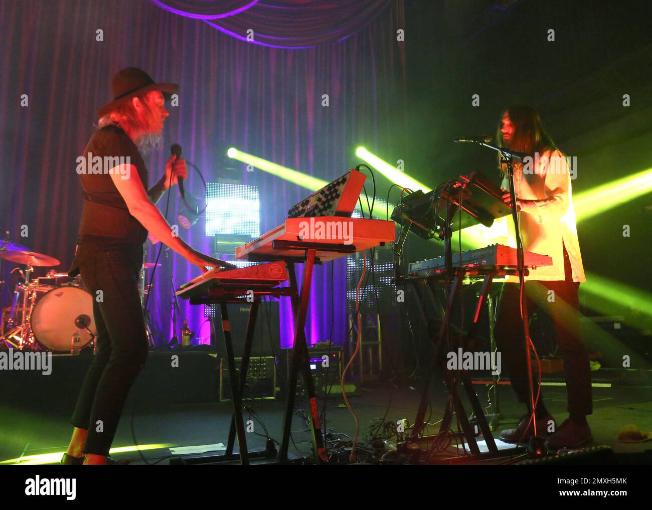 Todd Fink, Jacob Thiele, Dapose and Clark Baechle with The Faint ...