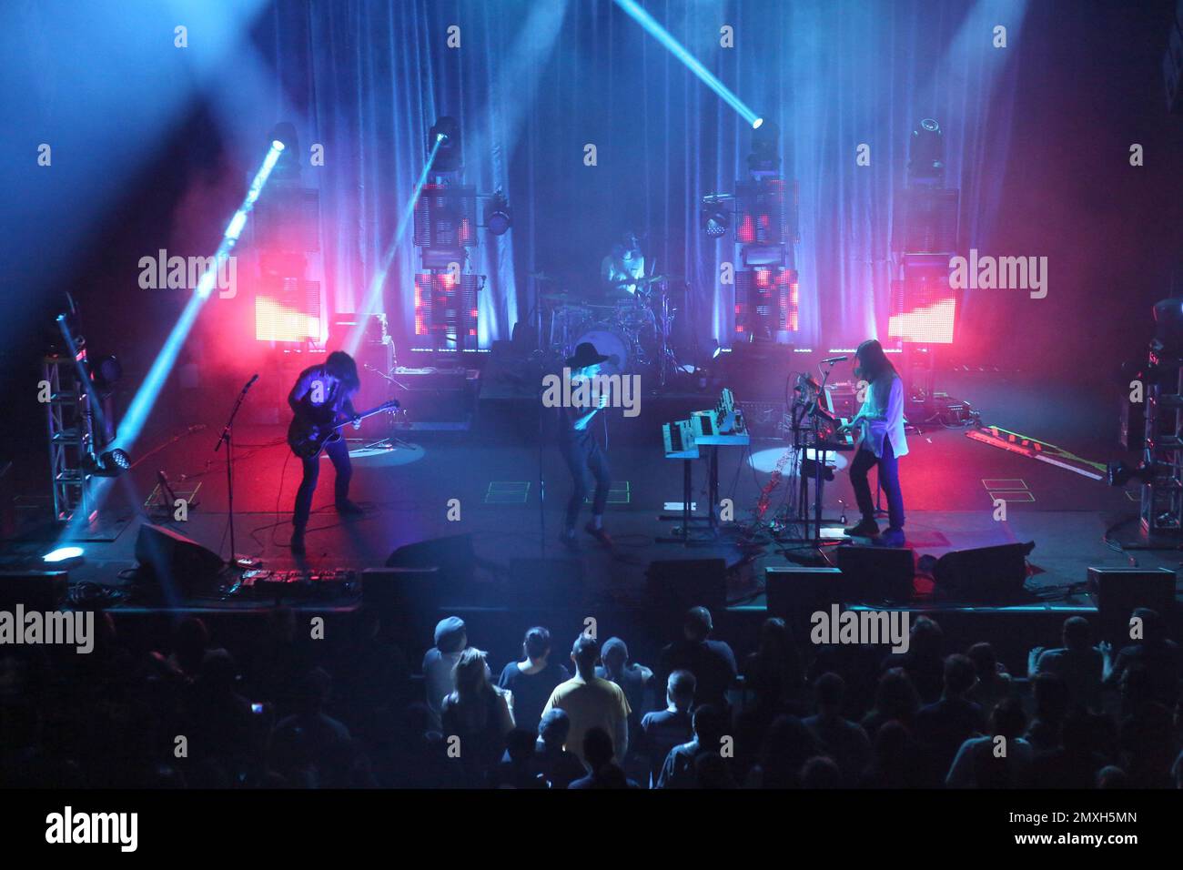 Todd Fink, Jacob Thiele, Dapose and Clark Baechle with The Faint ...