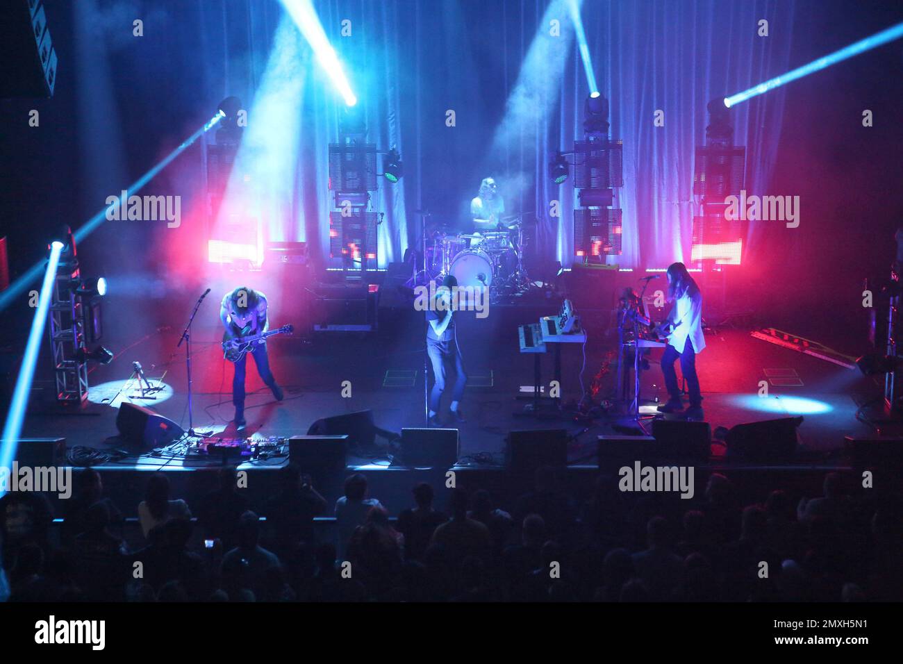 Todd Fink, Jacob Thiele, Dapose and Clark Baechle with The Faint ...