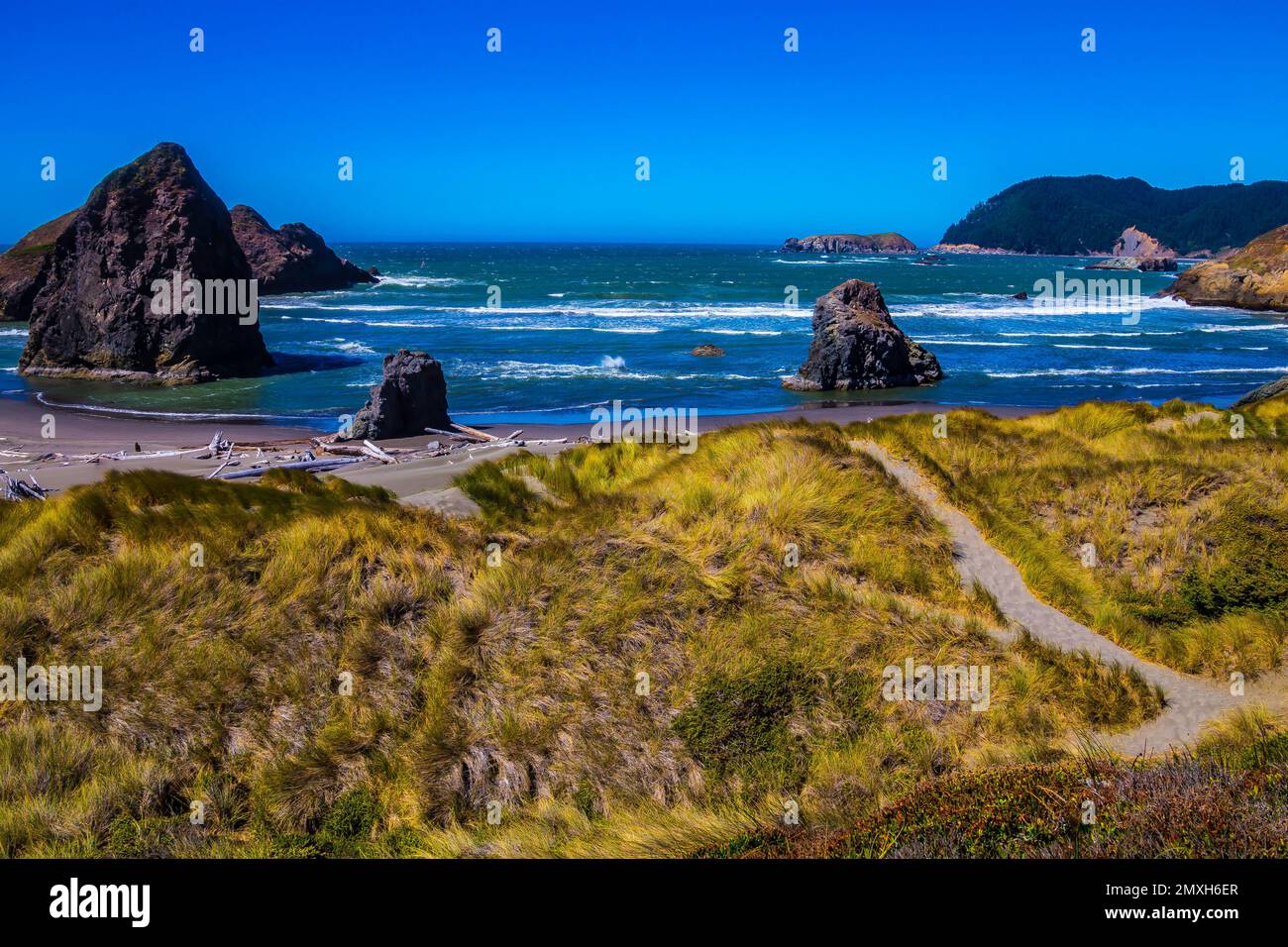 Meyers Beach Coastline Stock Photo - Alamy
