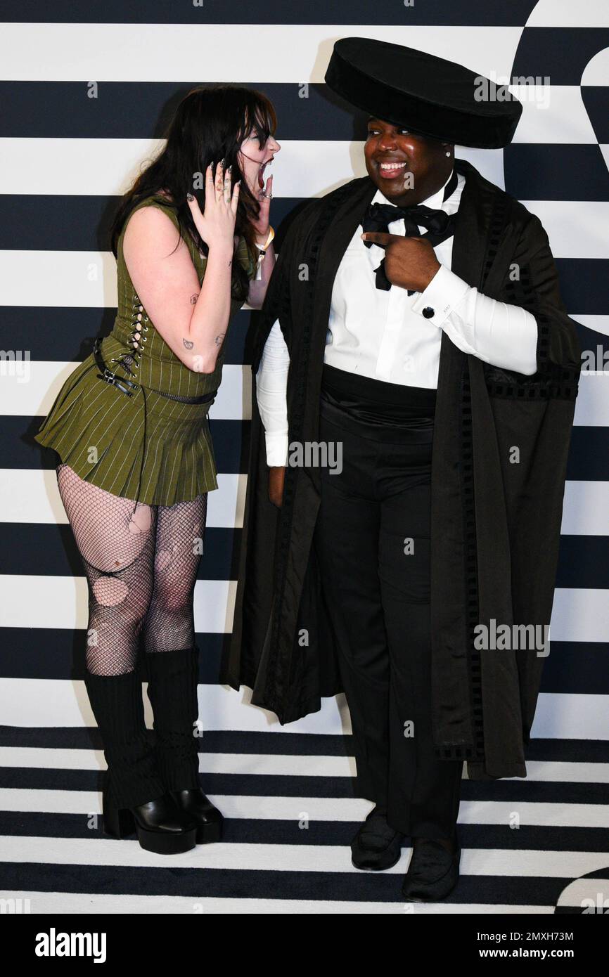 GALE (L) and Jacob Lusk (R) at Warner Music Group's Grammy Pre-Party ...
