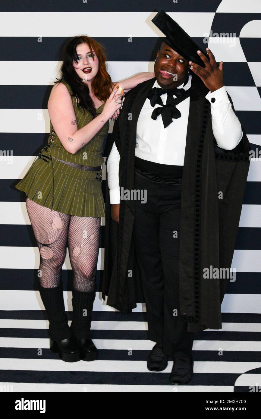 Los Angeles, USA. 02nd Feb, 2023. GALE (L) and Jacob Lusk (R) at Warner ...